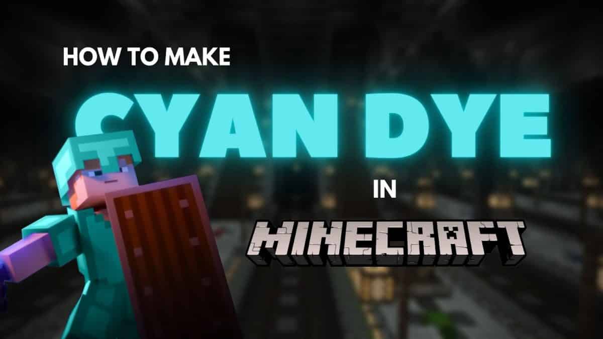 How to Make Cyan Dye in Minecraft | The Lost Gamer