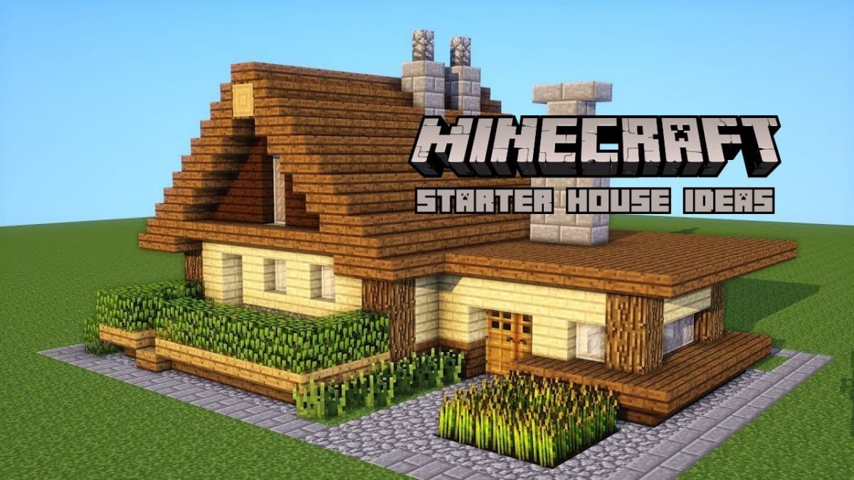 15 Awesome Minecraft Starter House Design Ideas
